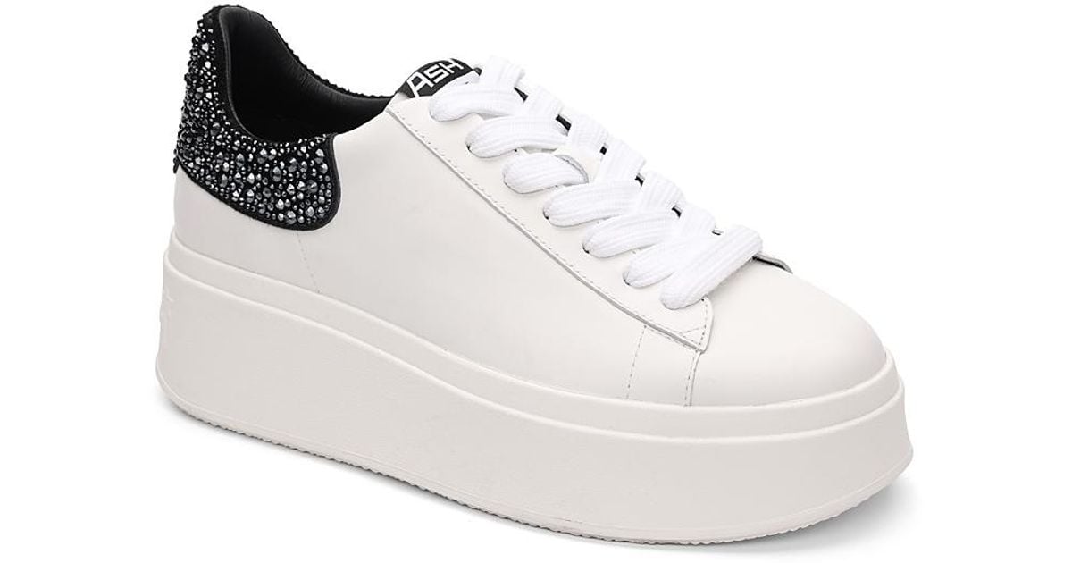 Ash Moby Strass Sneakers in White | Lyst