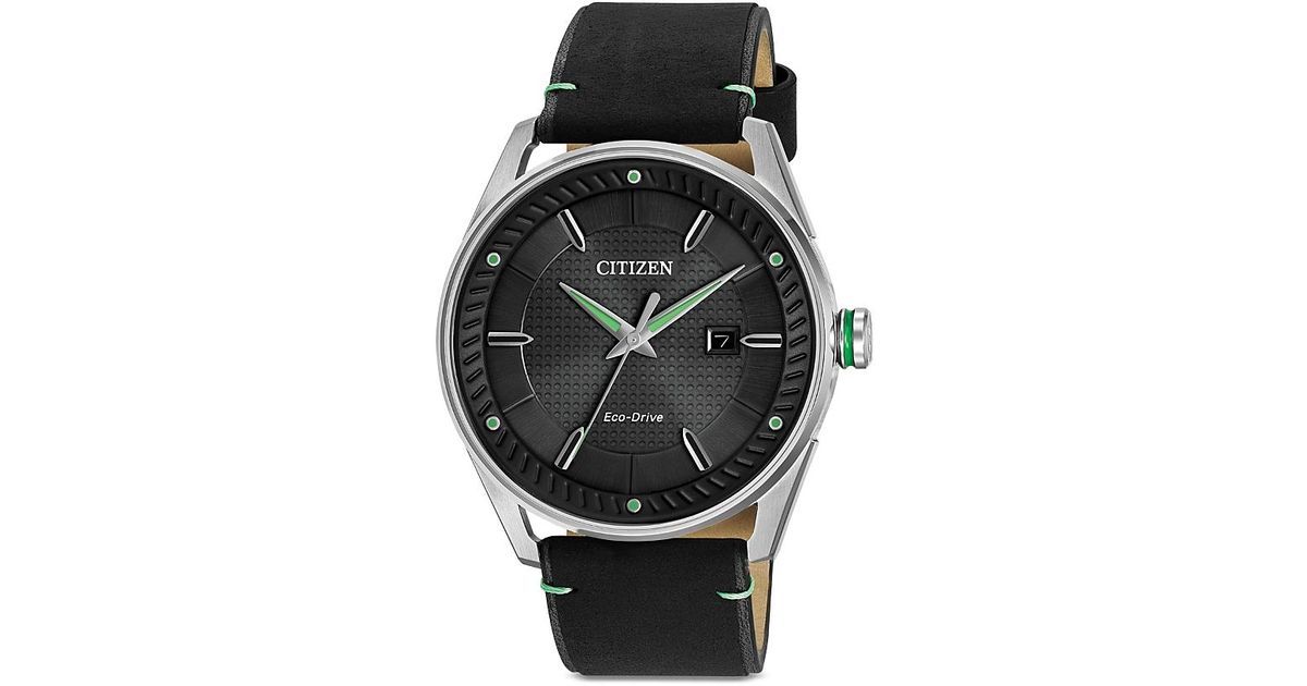 Citizen Eco-Drive Brycen Weekender Watch, 42Mm in Black for Men | Lyst