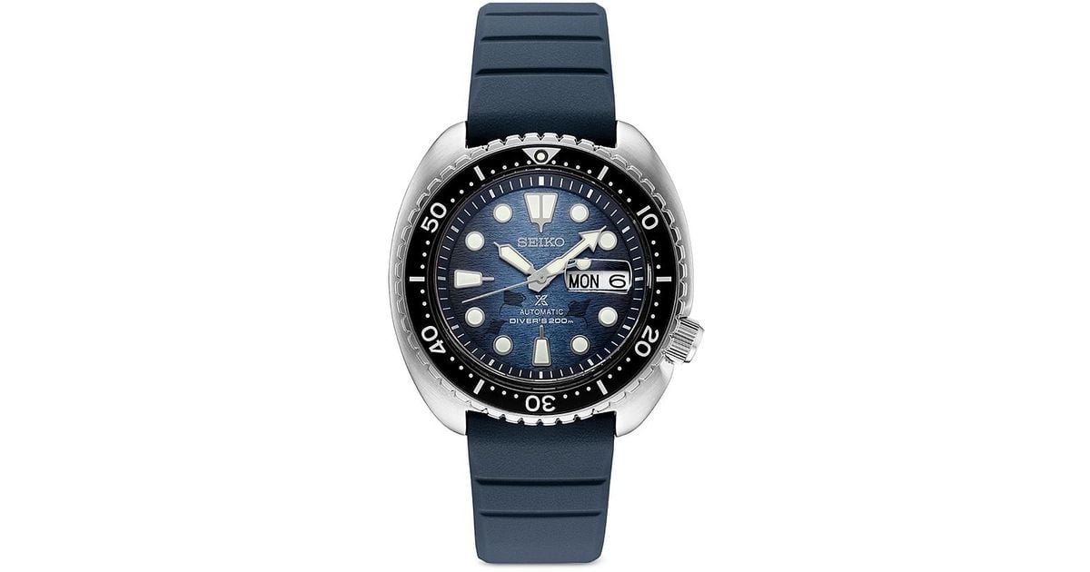 Seiko Watch Seiko Prospex Manta Ray Dive Watch, 45Mm in Blue for Men | Lyst