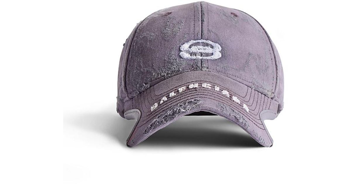 Balenciaga Unity Sports Icon Cap in Purple for Men | Lyst
