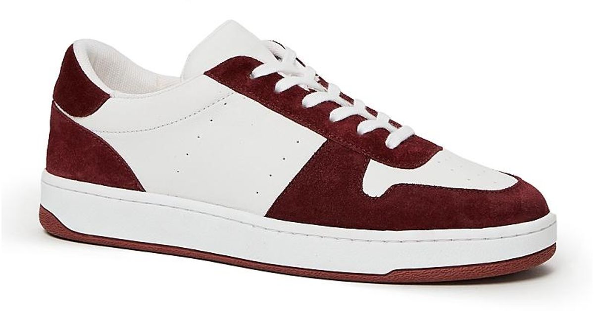PAIGE Remy Basketball Style Sneakers in Red | Lyst