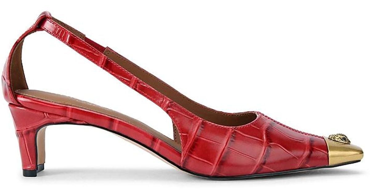 Kurt Geiger Regent Pumps in Red | Lyst