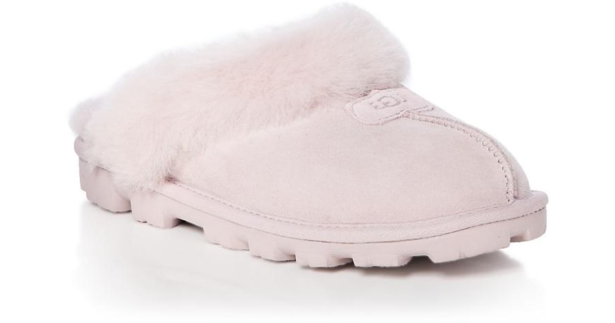 UGG Coquette Shearling Slippers in Pink | Lyst