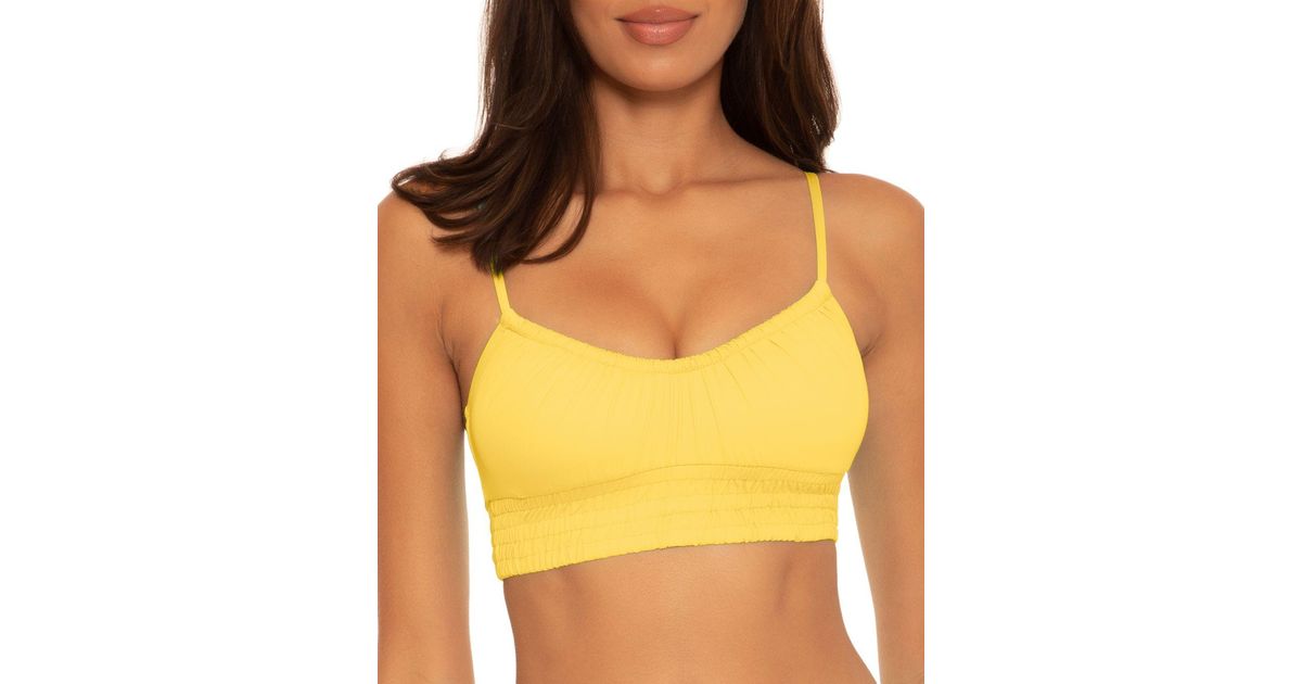 becca-synthetic-color-code-cami-bikini-top-in-banana-yellow-lyst
