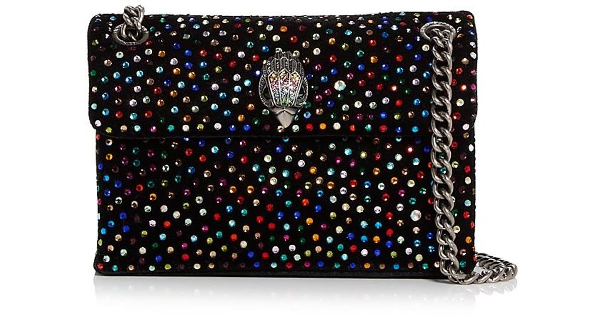 Kurt Geiger Mini Kensington Crossbody Bag in Black | Lyst