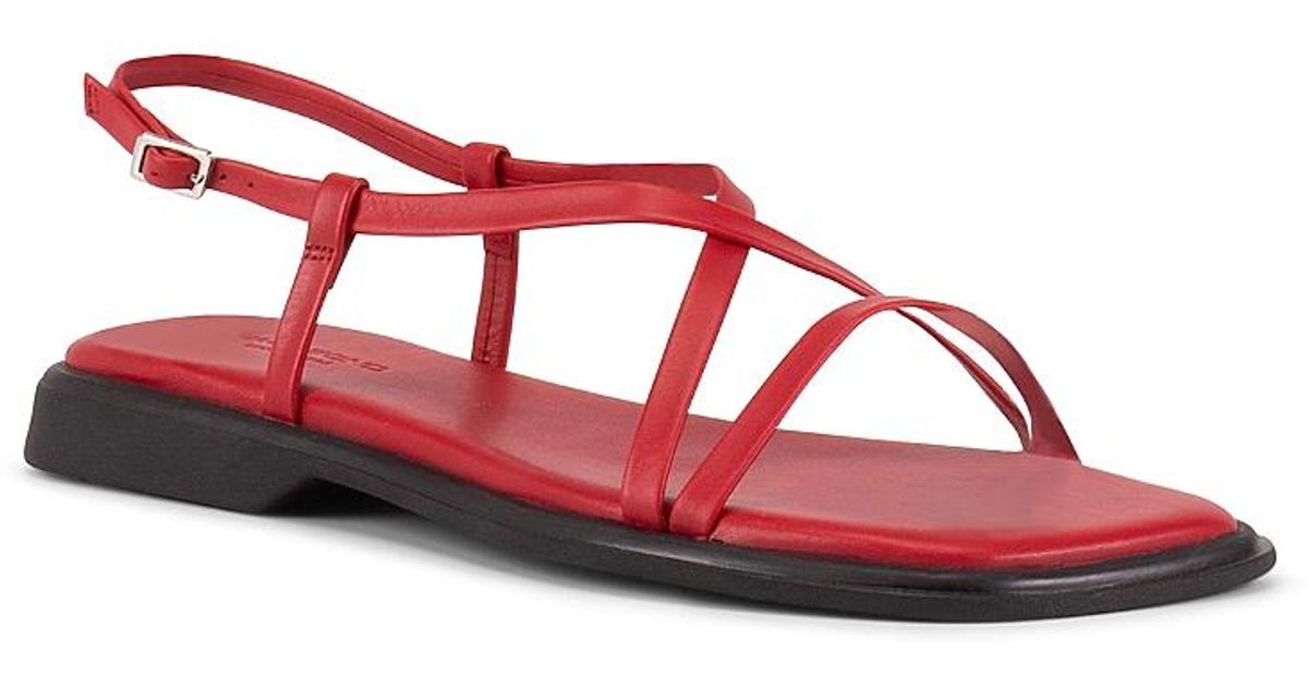 Vagabond Shoemakers Izzy Sandals in Red | Lyst