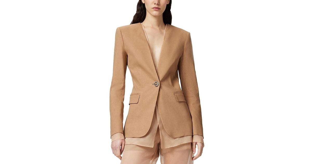 Pinko Gallina Jacket in Natural | Lyst