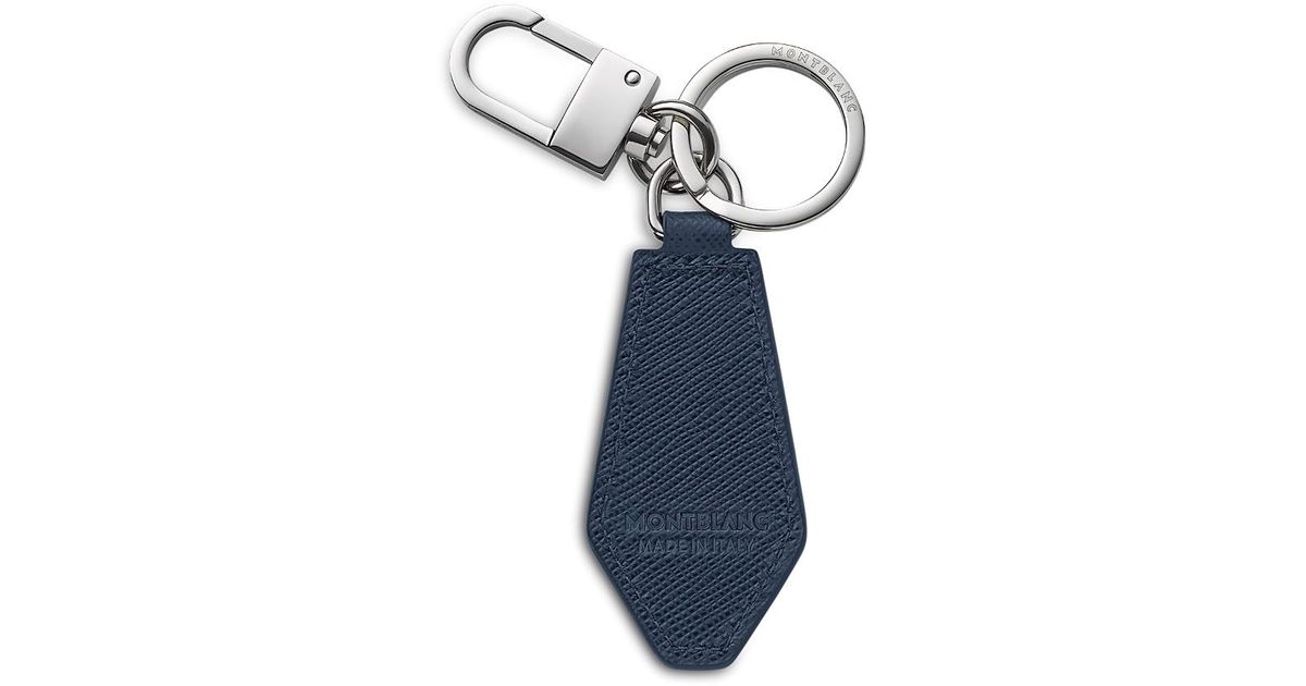 Montblanc Mb Sartorial Key Fob in Blue for Men | Lyst
