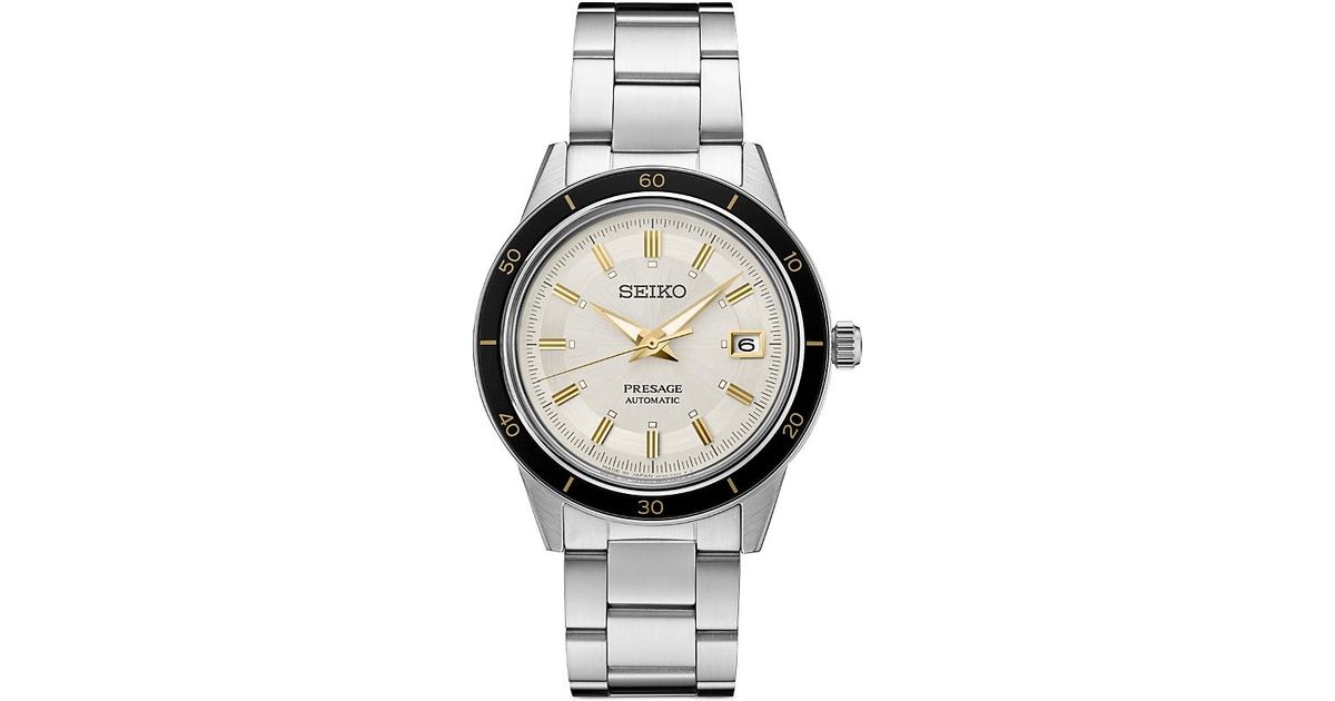 Seiko Watch Seiko Presage Watch, 40.8Mm in Gray for Men | Lyst