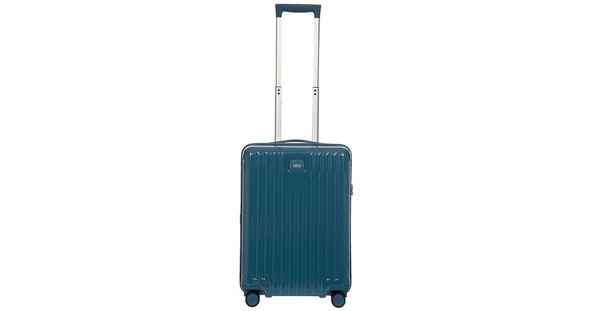 Bric's Positano 21 Carry On Spinner Suitcase in Blue | Lyst