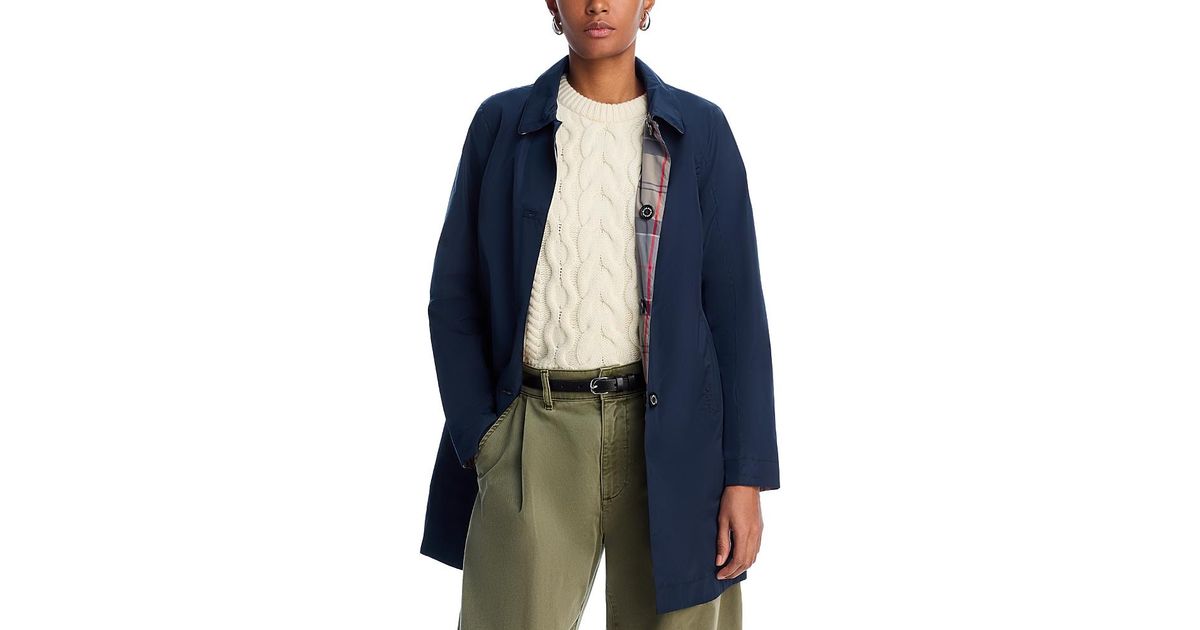 Barbour Babbity Showerproof Rain Jacket in Blue | Lyst