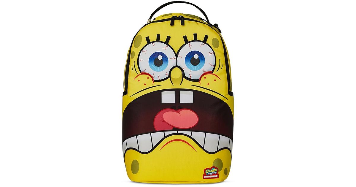 Sprayground Spongebob Removable Eyes Dlxr Backpack in Yellow | Lyst