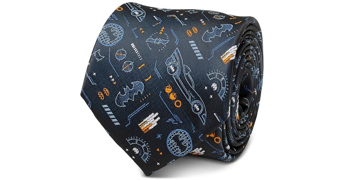Cufflinks Inc. Batman Batmobile Silk Tie in Blue for Men | Lyst UK