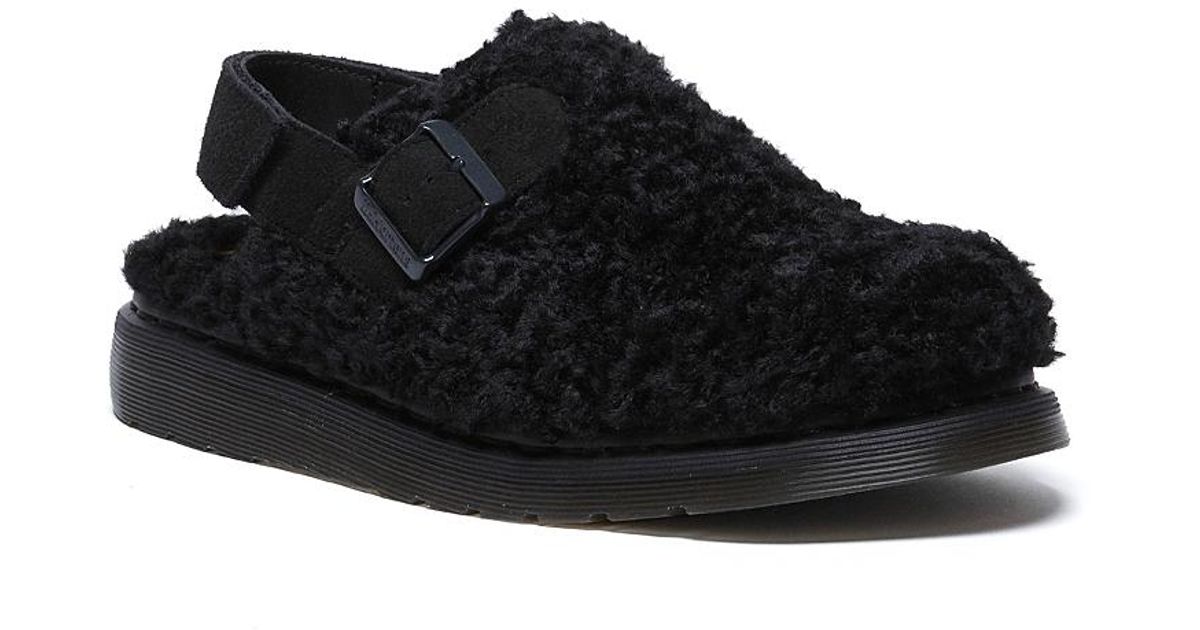 Dr. Martens Jorge Ii Slingback Clogs in Black | Lyst