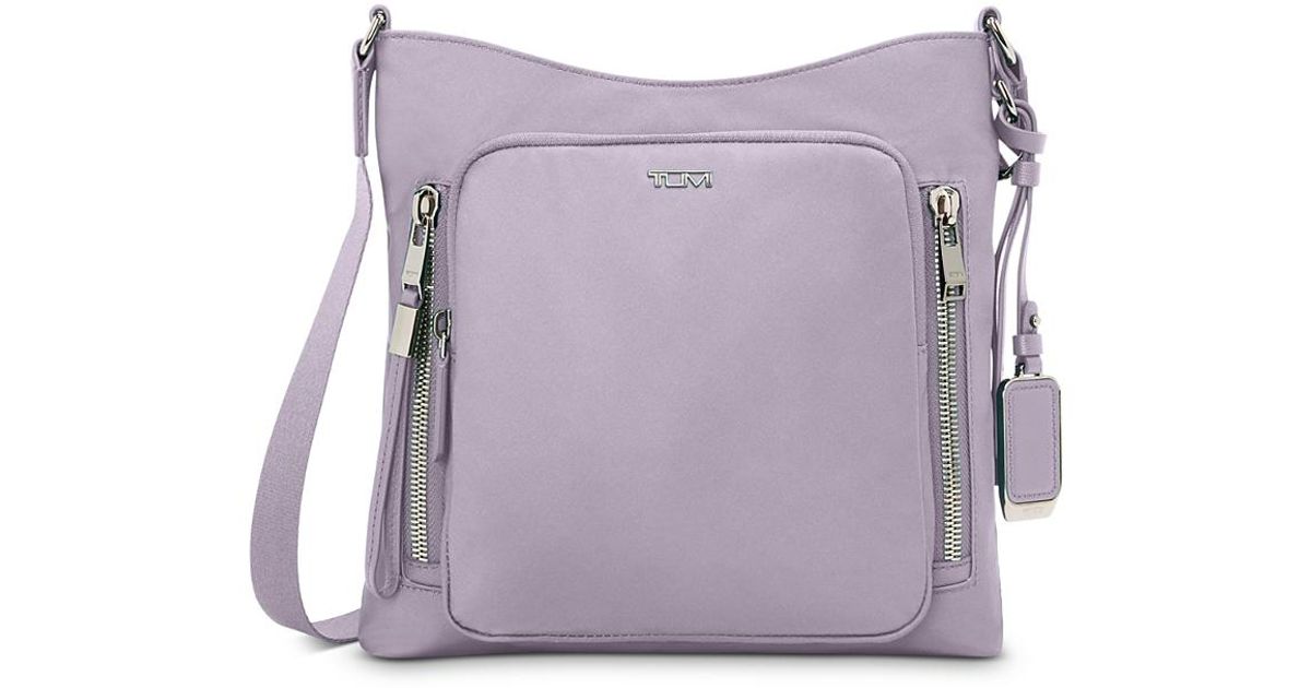 Tumi Voyageur Tyler Crossbody Bag in Purple | Lyst