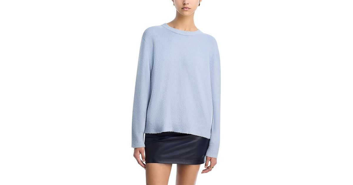 French Connection Emilia Knit Boyfriend Sweater in Blue | Lyst
