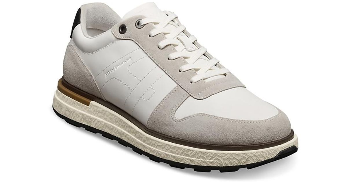 Allen Edmonds Elliot Sneakers in White for Men | Lyst