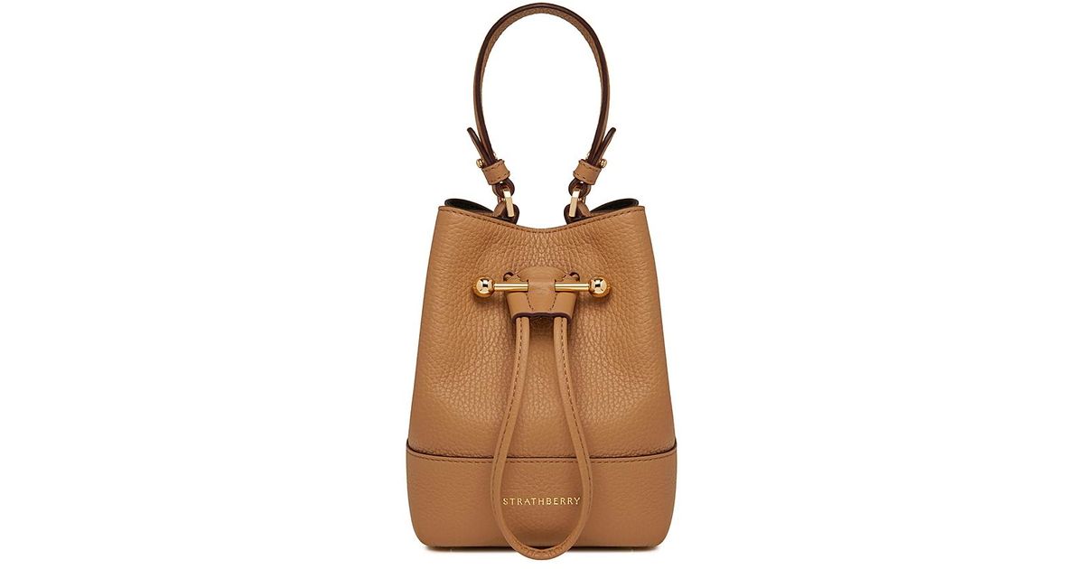 Strathberry Osette Crossbody in Brown | Lyst