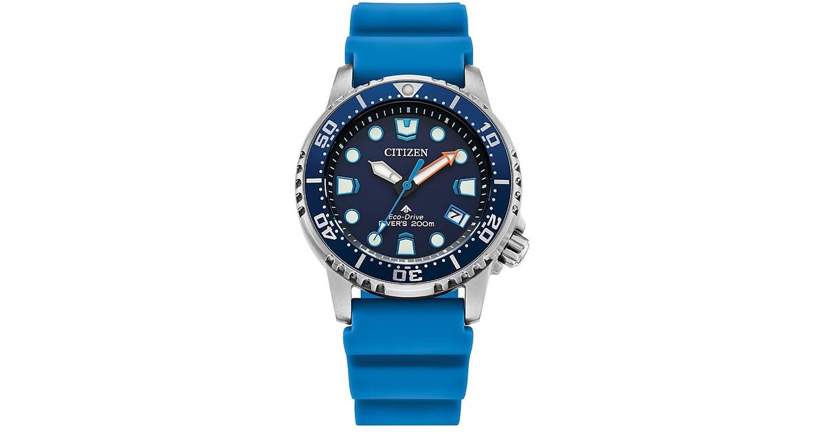 Citizen Eco-Drive Promaster Dive Watch, 36.5Mm in Blue | Lyst