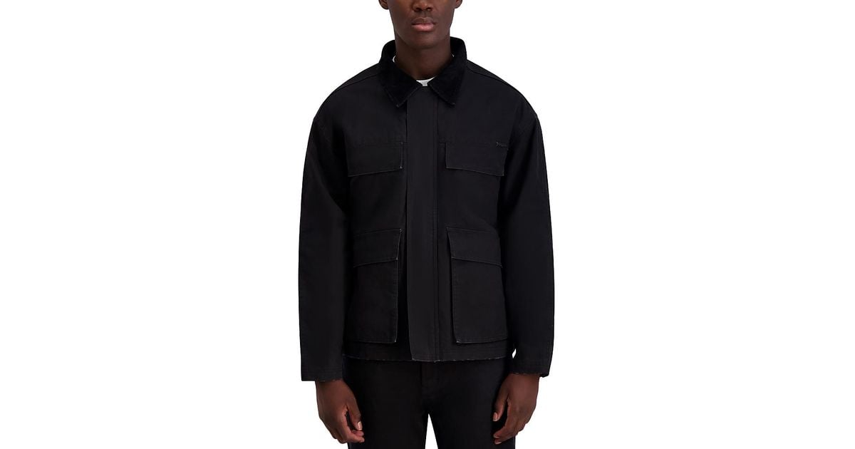 Karl Lagerfeld Karl Lagerfeld Paris Label Four Pocket Jacket in Blue ...