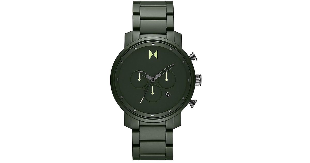 MVMT Chrono Ceramic Chronograph, 45Mm in Green for Men | Lyst