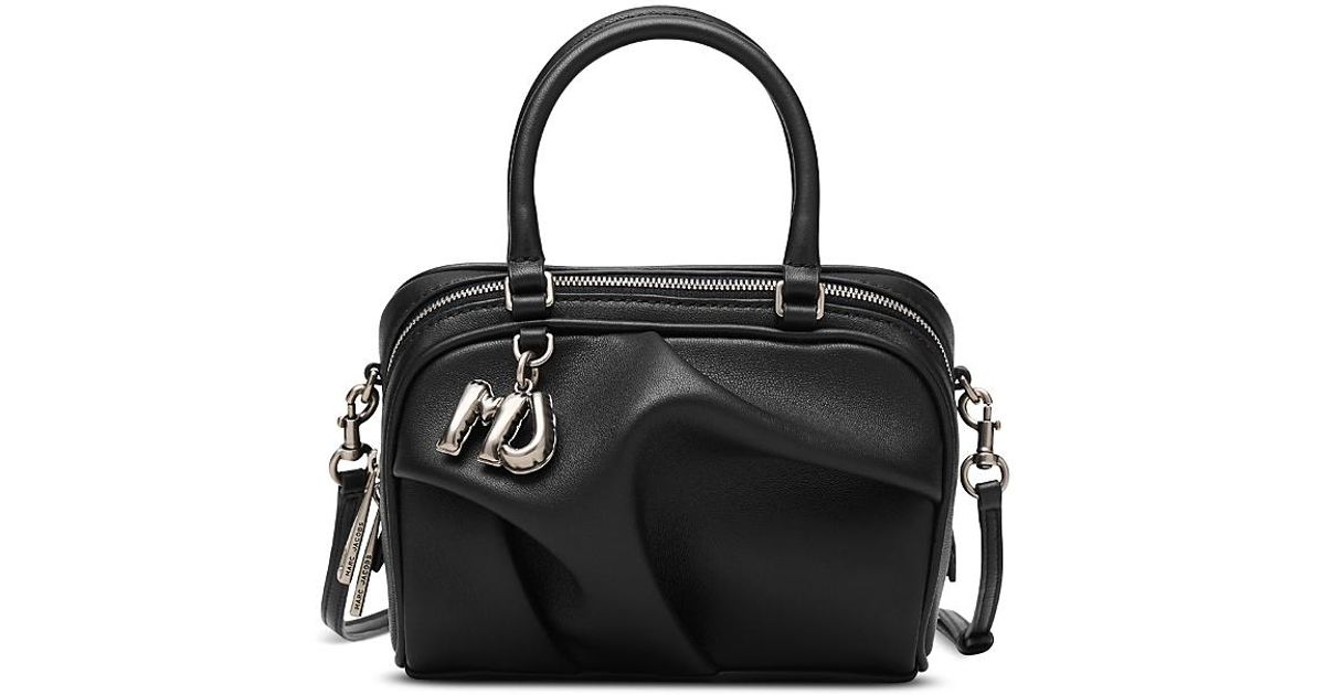 Marc Jacobs The Micro Wave Crossbody Bag in Black | Lyst