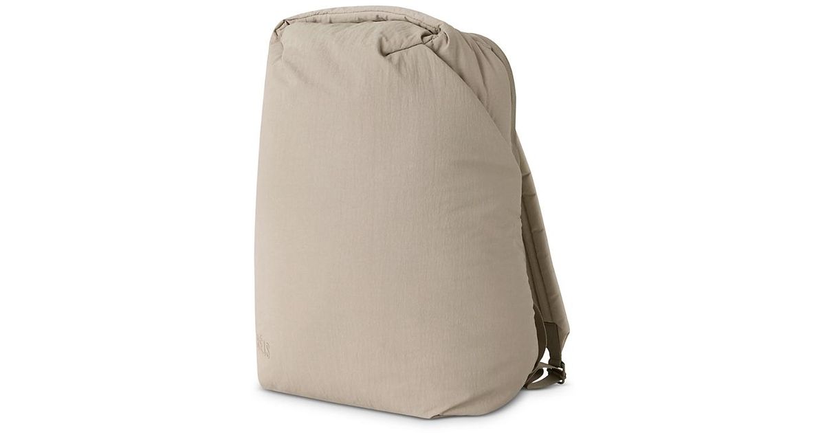 BEIS Air Collection The Air Backpack in Natural | Lyst