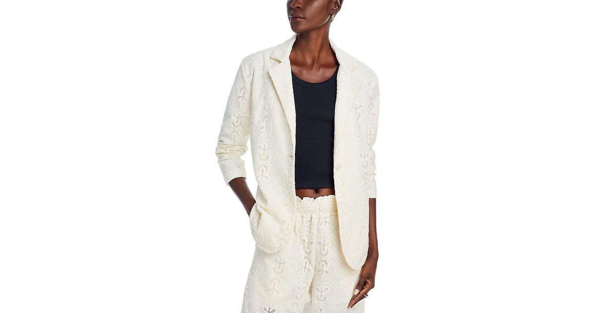 Waimari Providenzia Blazer in White | Lyst