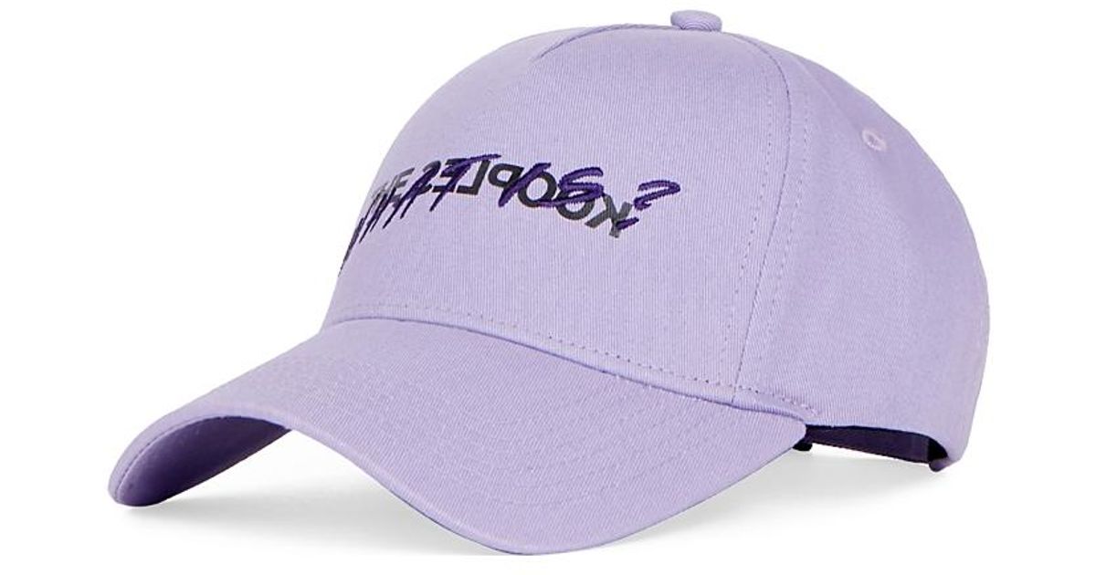 The Kooples What Is Baseball Cap in Purple for Men | Lyst