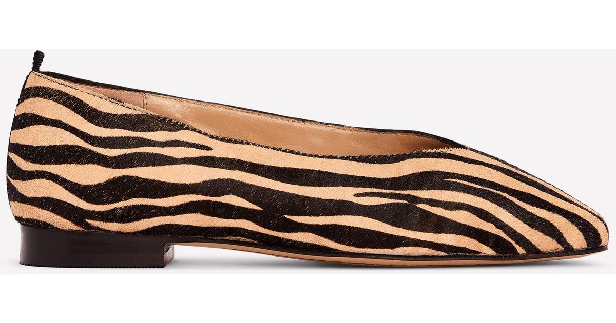 Boden High Cut Stitch Detail Flats | Lyst UK