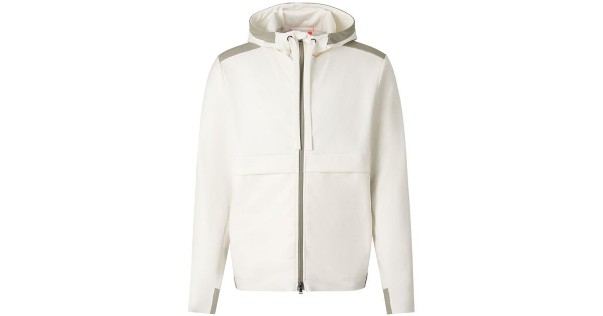Bogner Ernesto Jersey Jacket For in White for Men | Lyst UK