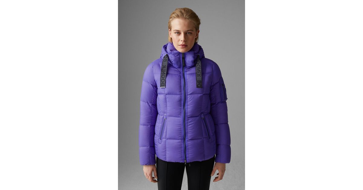 Bogner Felina Down Jacket in Purple | Lyst