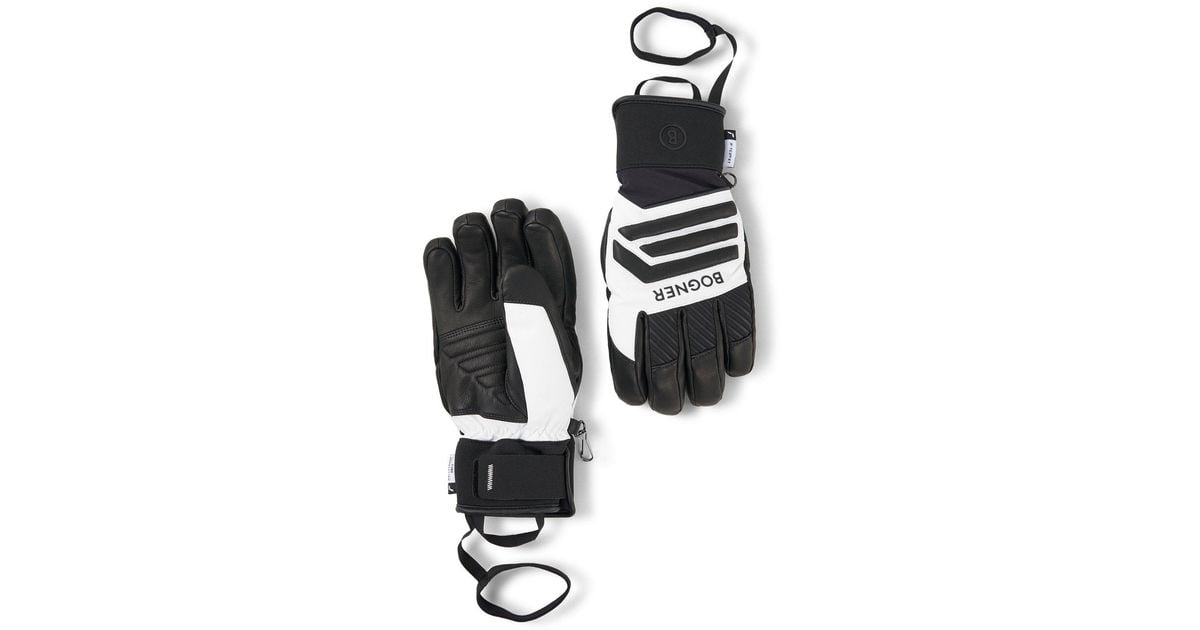Bogner Gloves Alex For in Black for Men | Lyst UK