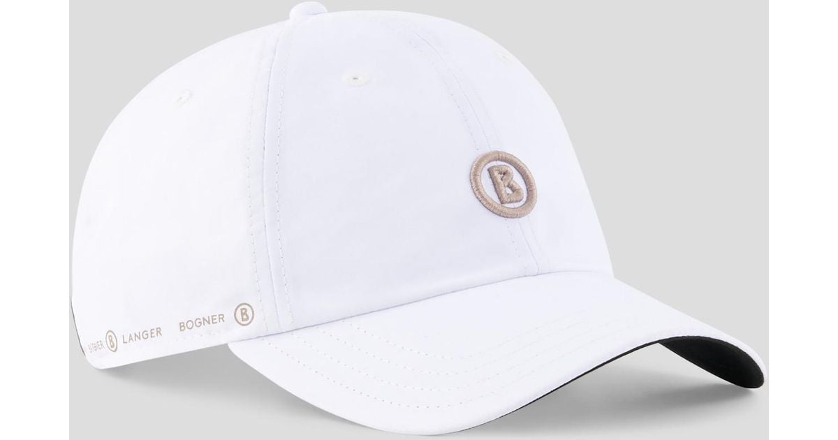 Bogner Berno Cap in White for Men | Lyst