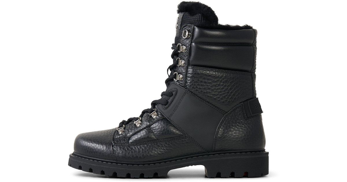 Bogner Lace-Up Boots Helsinki With Spikes For in Black for Men | Lyst UK