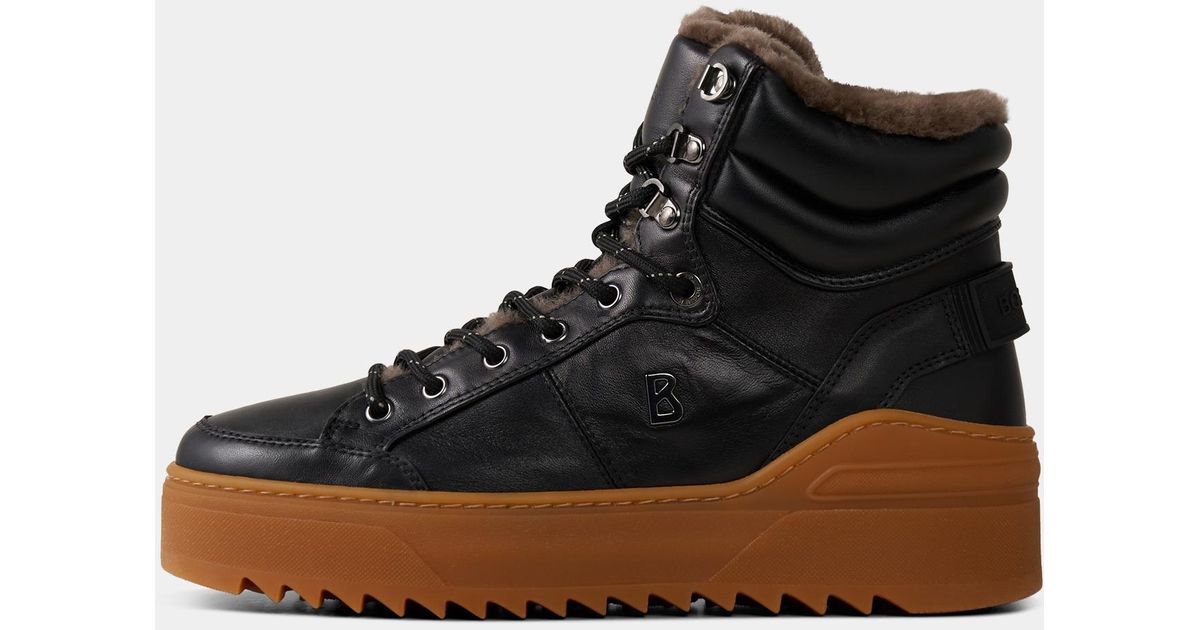 Bogner Bucharest Lace-up Boots in Black for Men | Lyst