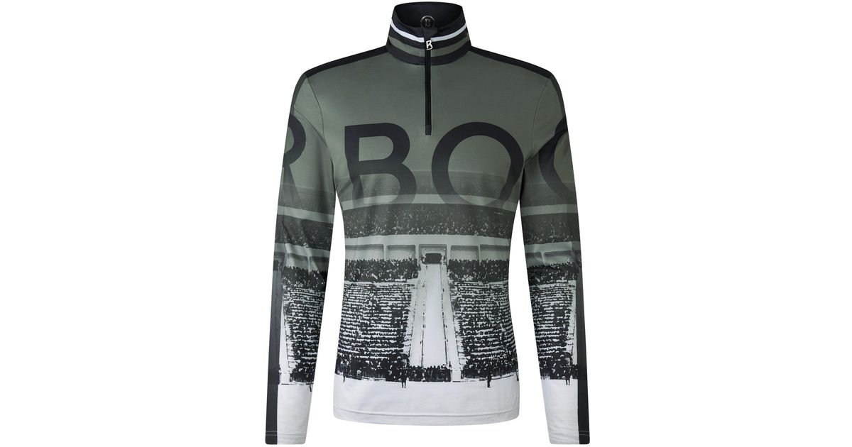 Bogner First Layer Verti For in Green for Men | Lyst UK