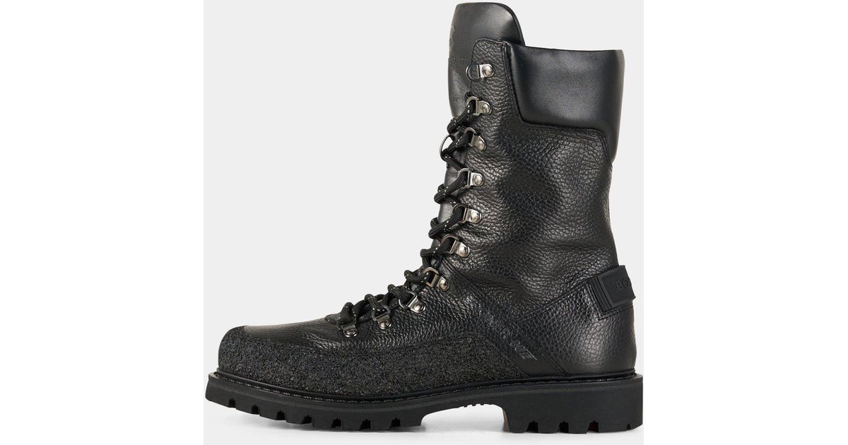 Bogner Helsinki X Bond 007 High Boots With Spikes in Black for Men | Lyst