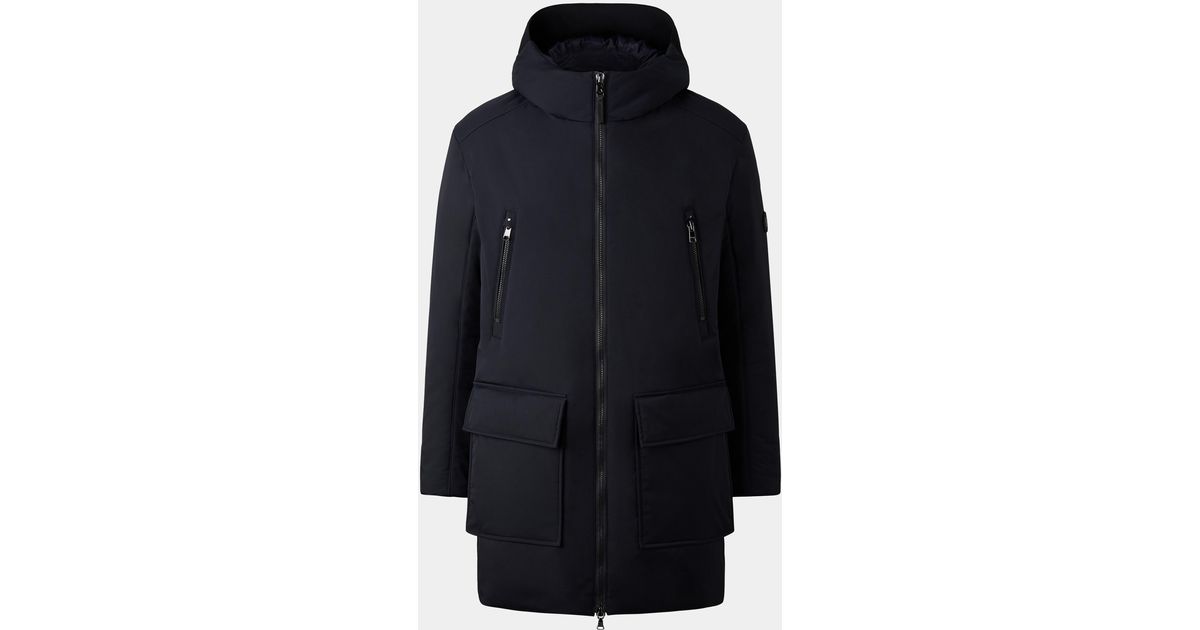 Bogner Janis Down Parka in Blue for Men | Lyst
