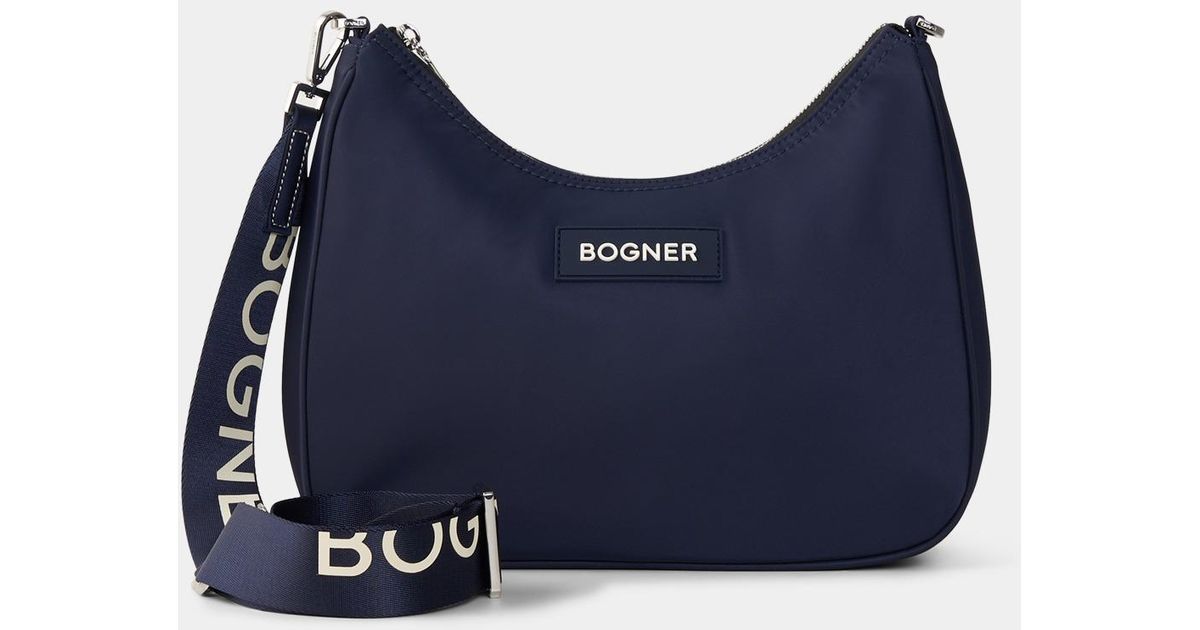 Bogner Saxon Odette Shoulder Bag in Blue | Lyst