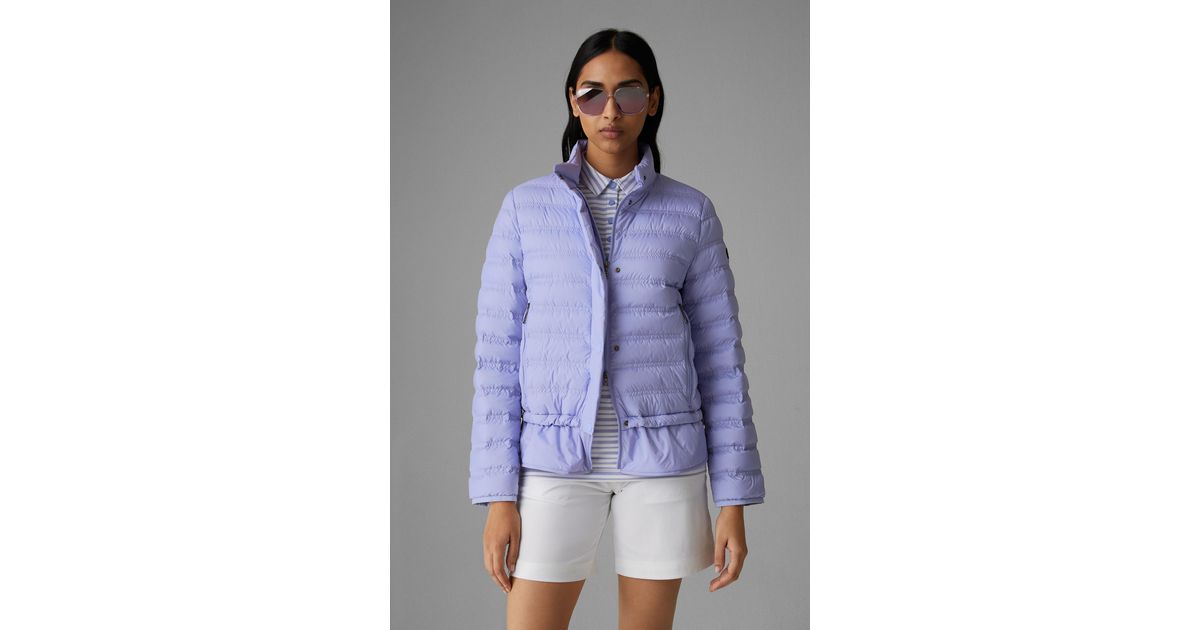 Bogner Feliza Lightweight Down Jacket in Purple | Lyst