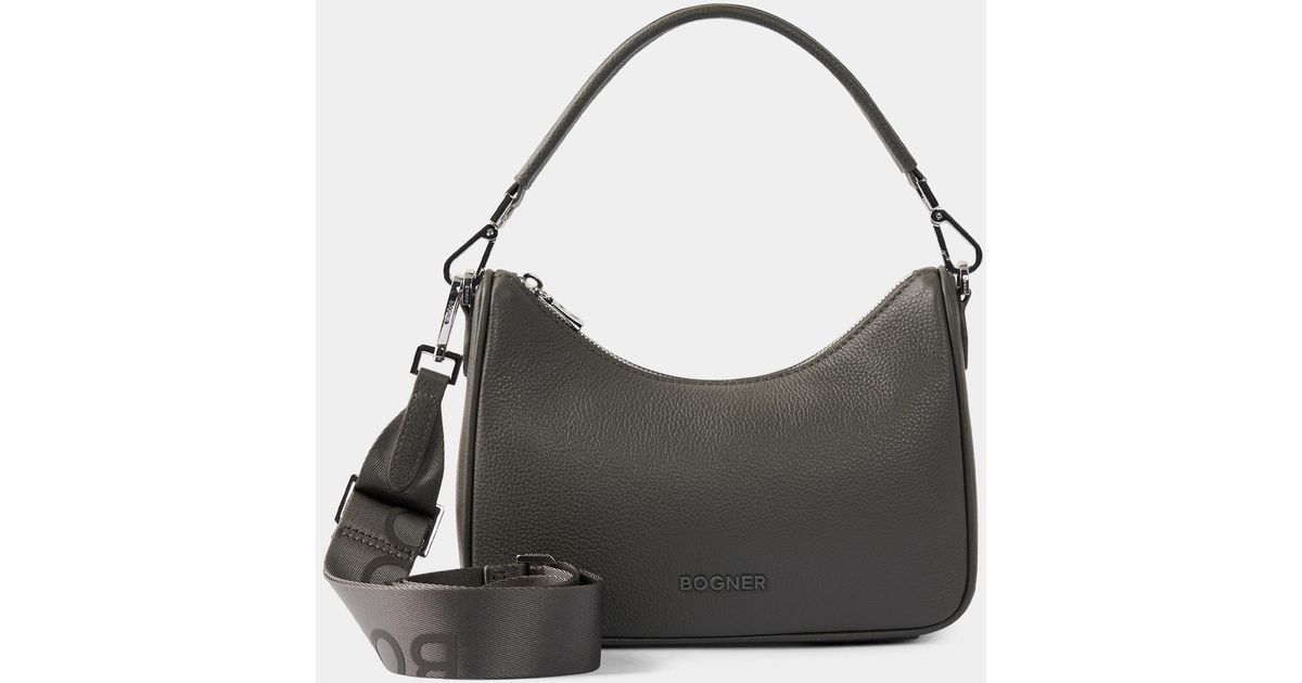 Bogner Pontresina Lora Shoulder Bag in Black | Lyst