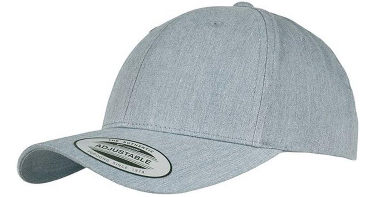 BoohooMAN Yupoong Flexfit Classic Curved Snapback Cap in Blue for Men ...