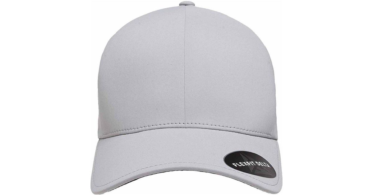 BoohooMAN Yupoong Flexfit Delta Waterproof Cap Pack Of 2 in Grey for ...