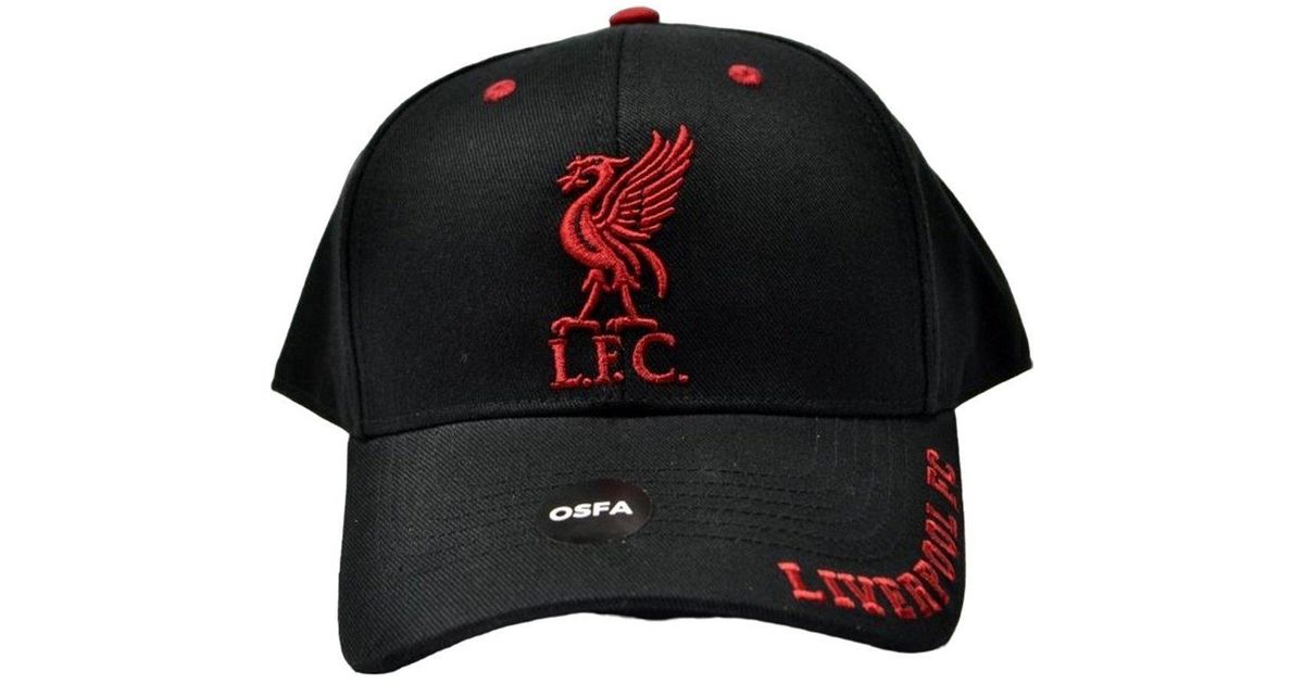 BoohooMAN Liverpool Fc Mass Frost Snapback Cap in Black for Men | Lyst UK