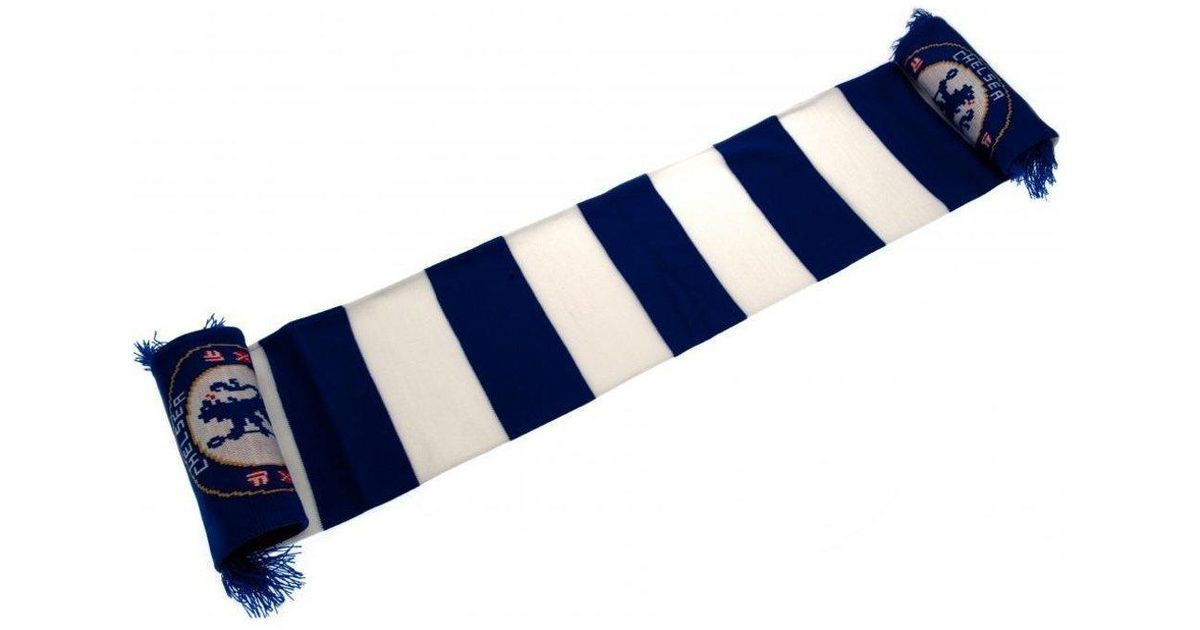 BoohooMAN Chelsea Fc Bar Scarf in Blue for Men | Lyst UK