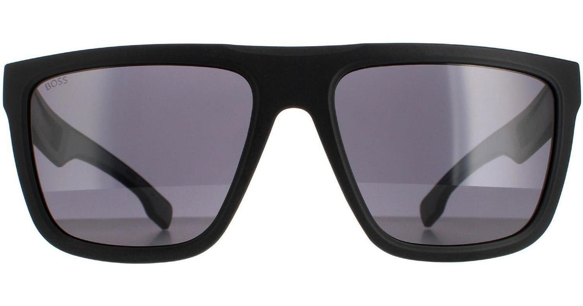 BoohooMAN Square Matte Black Grey Grey Boss 1451/s for Men | Lyst UK