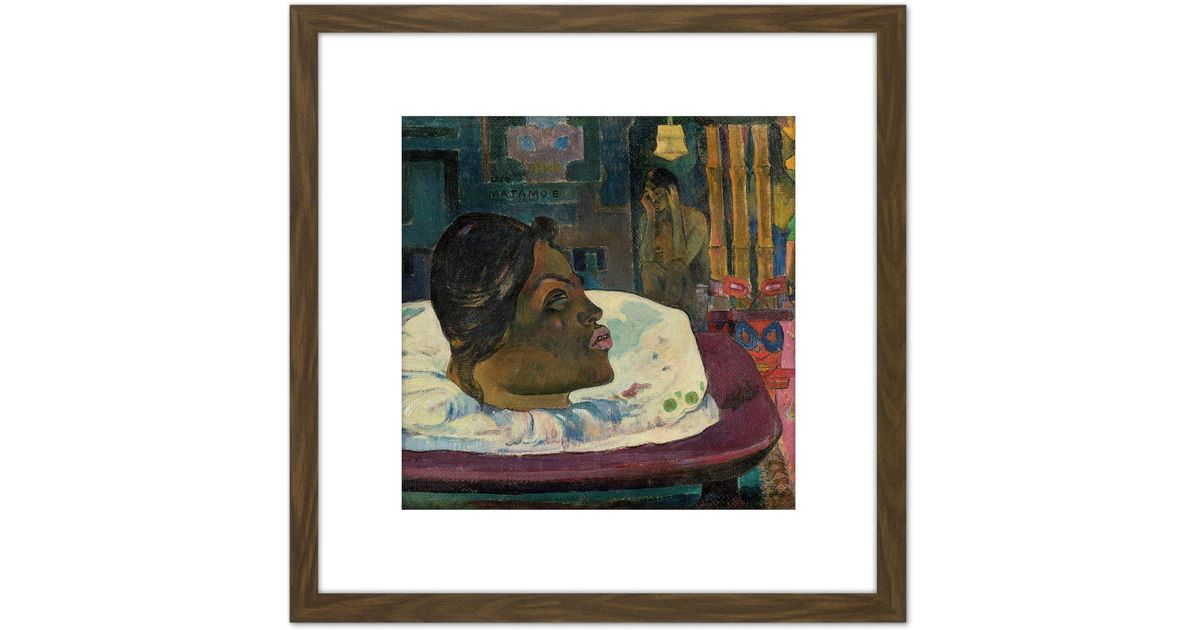 BoohooMAN Artery8 Gauguin Arii Matamoe Royal End Tahiti Painting 8x8 ...