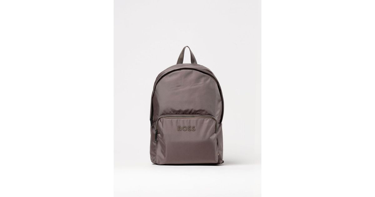 BoohooMAN Boss Backpack Daily Carry - Green in Grey for Men | Lyst UK