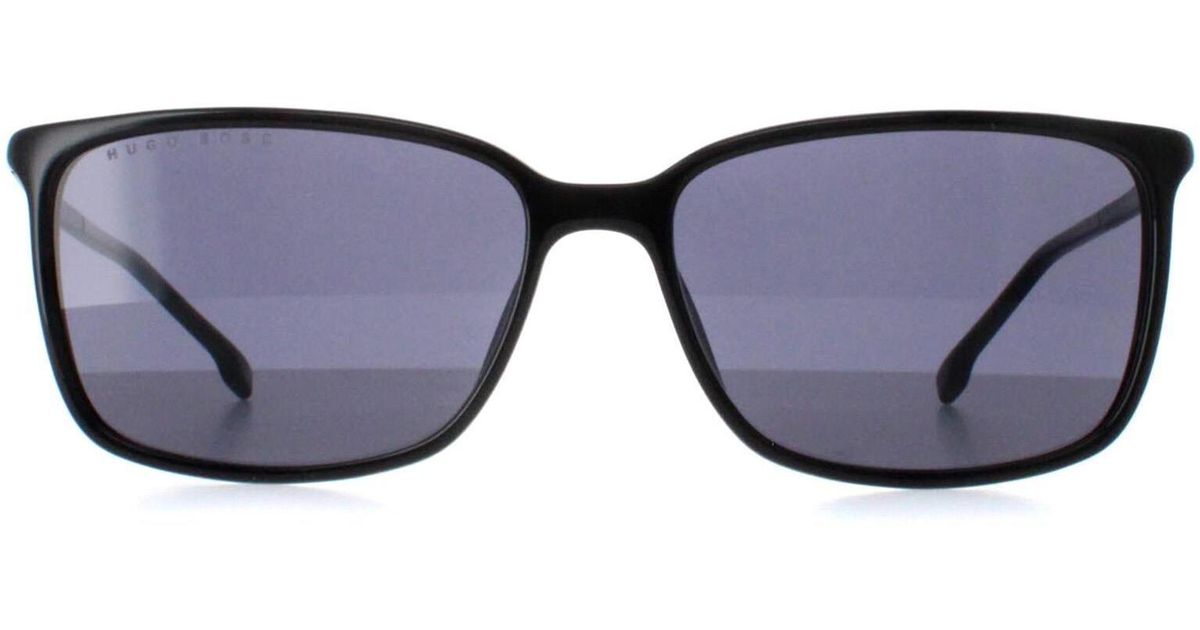 BoohooMAN Rectangle Black Grey Boss 1185/s in Blue for Men | Lyst UK